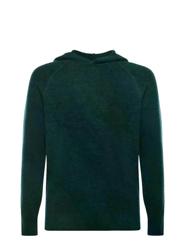 MC2 SAINT BARTH Knitted Hoodie - Green
