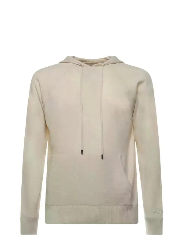 MC2 SAINT BARTH Raglan-sleeve Hoodie - Neutrals