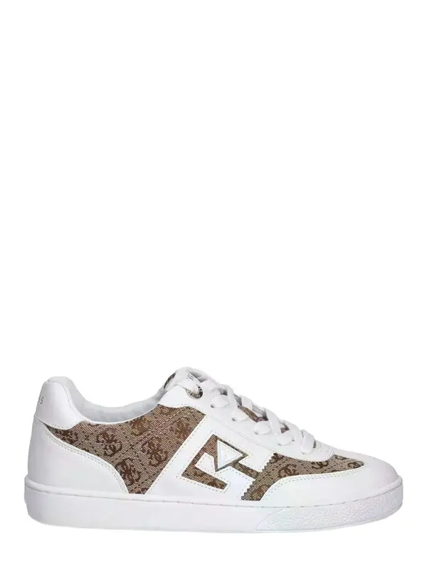 Guess 4g Logo-print Sneakers - White