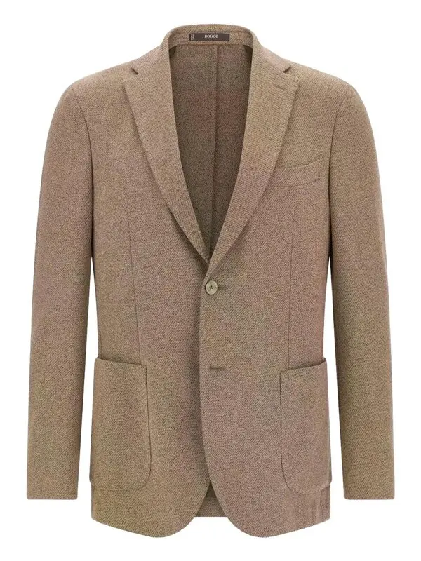 Boggi Milano Patch-pocket Blazer - Brown
