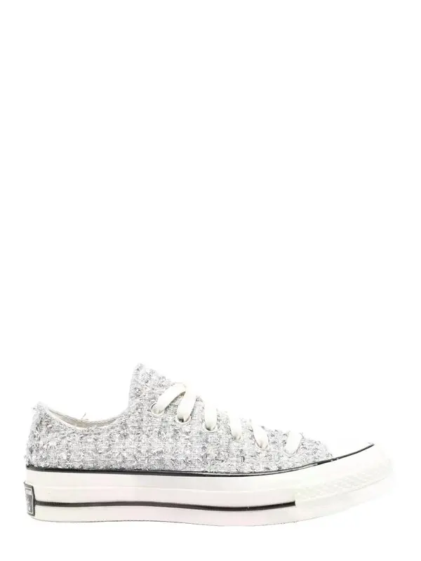 CONVERSE Chuck 70 Ox Textured Sneakers - Silver