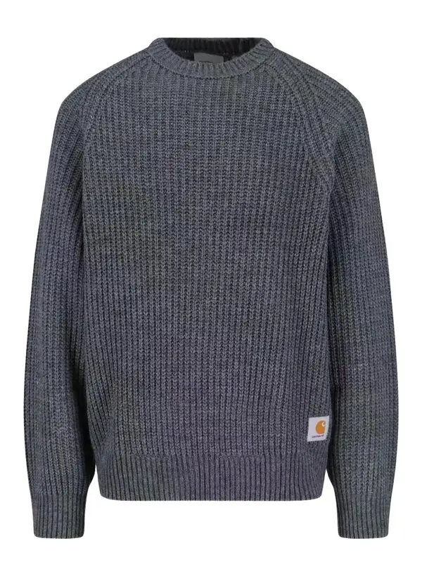 Carhartt Work In Progress Firth Ribbed Sweater - Grey