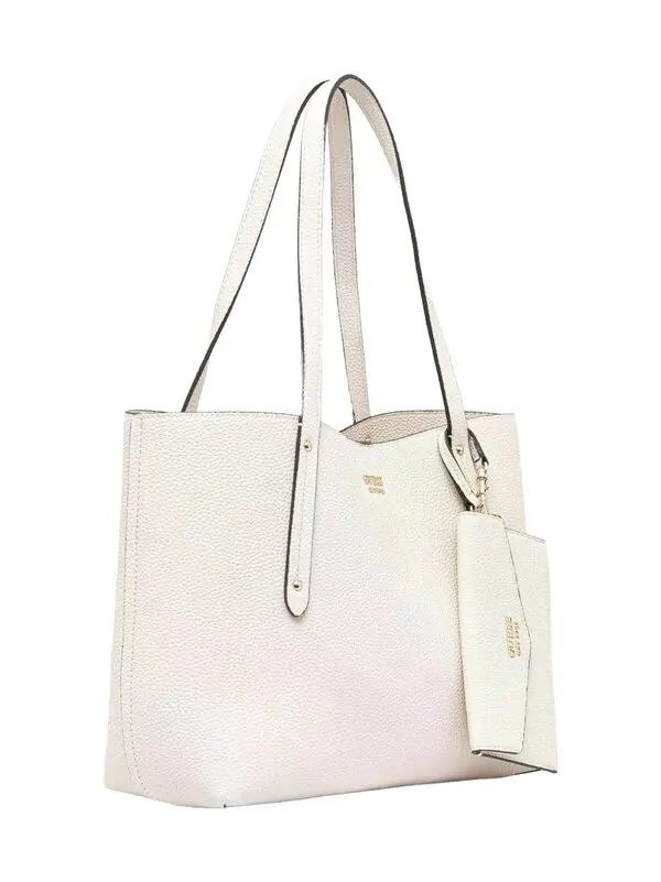 Guess Grain-detail Tote Bag - Neutrals