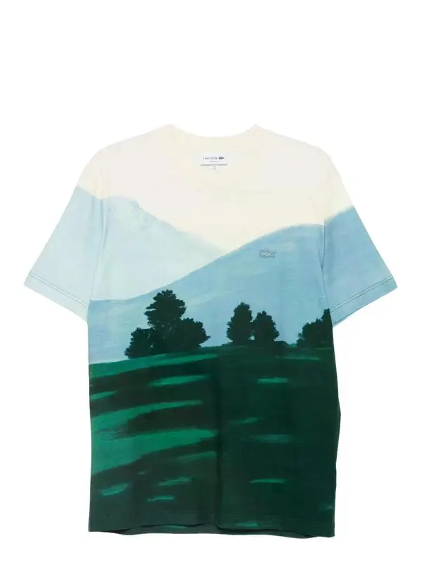 Lacoste Landscape Graphic T-shirt - Green