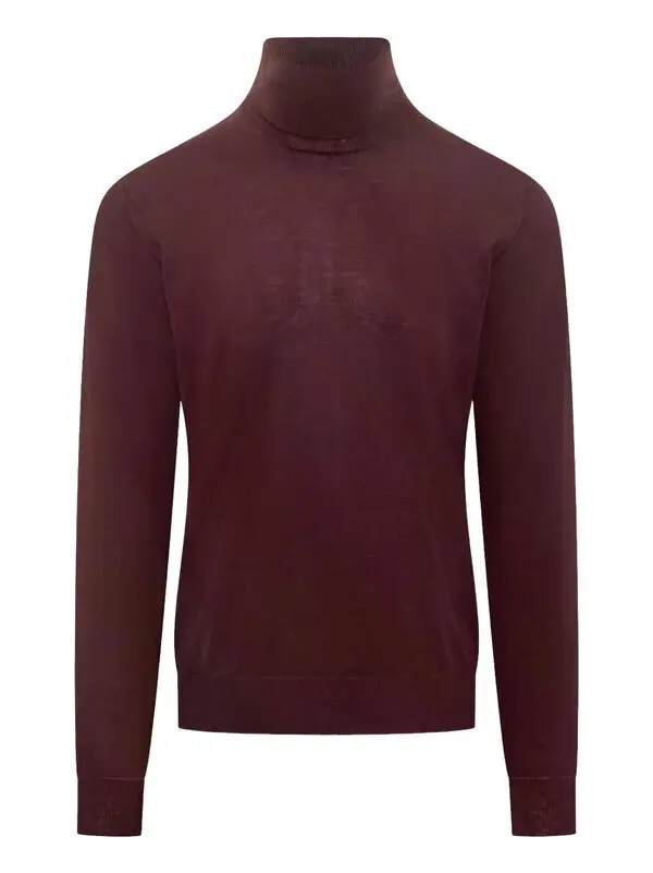 FILIPPO DE LAURENTIIS Dolcevita Roll-neck Sweater - Red