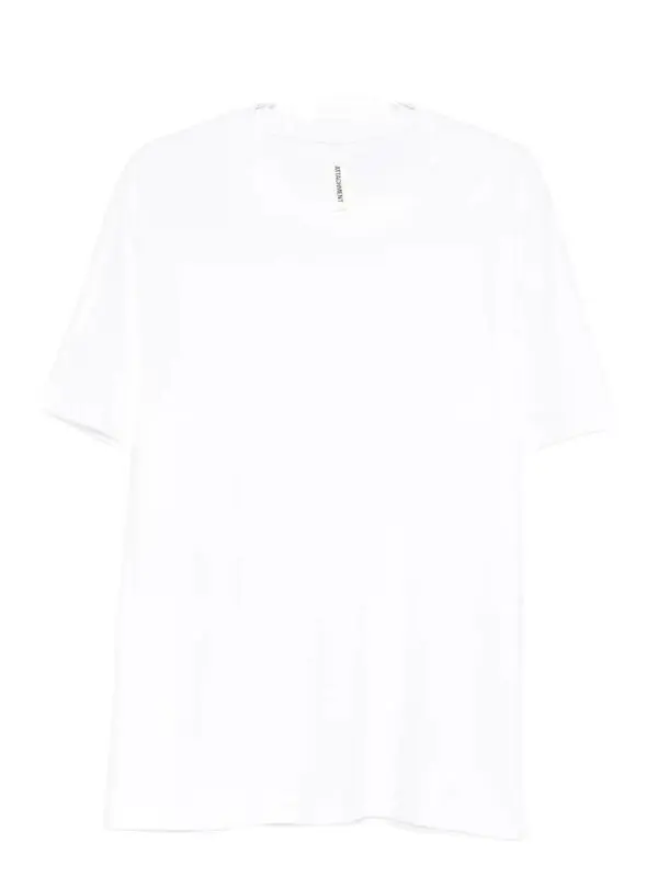 Attachment Crew-neck T-shirt - White