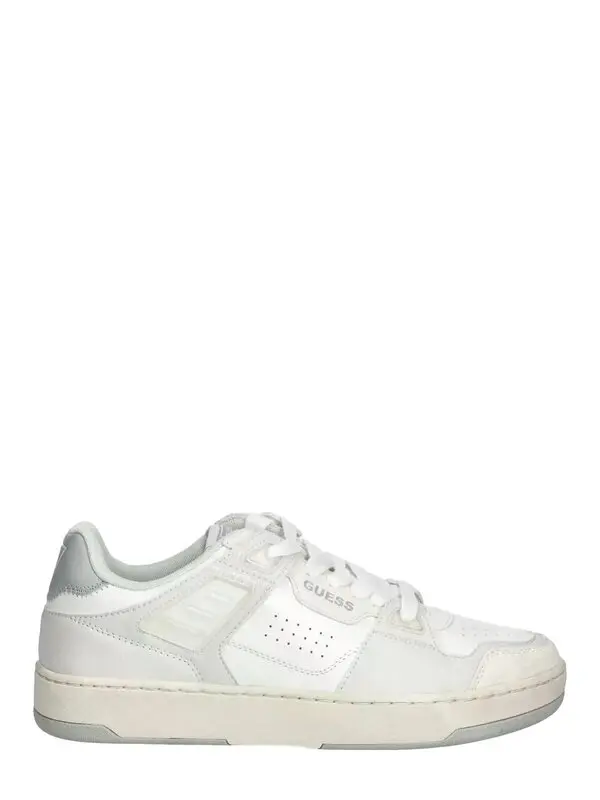 Guess Perforated Panel Sneakers - White