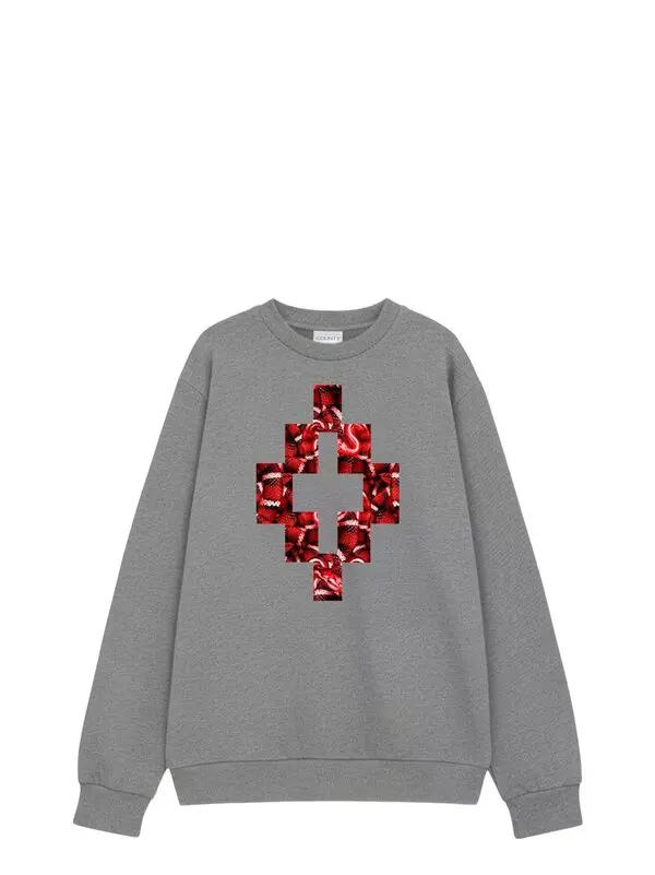 COUNTY OF MILAN Crew-neck Sweatshirt - Grey