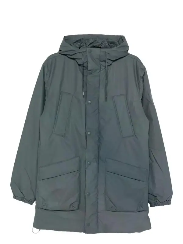 Rains Lohja Insulated Cargo Coat - Blue