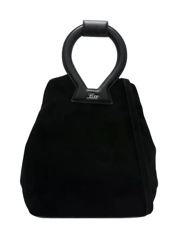 LUAR Brooke Round-handle Tote Bag - Black
