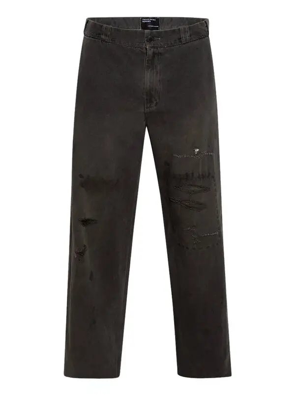 Enfants Riches Déprimés Repaired Trousers - Black