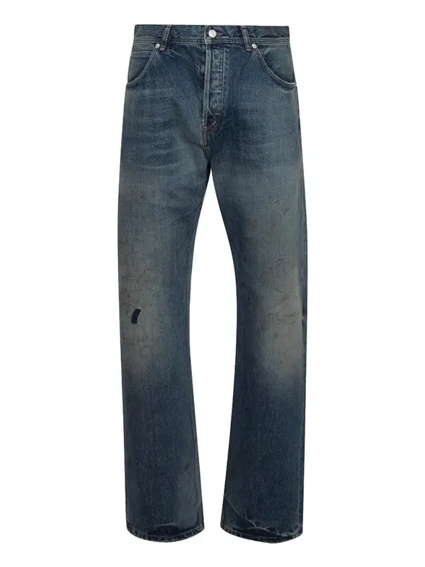 Enfants Riches Déprimés Straight Leg Jeans - Blue