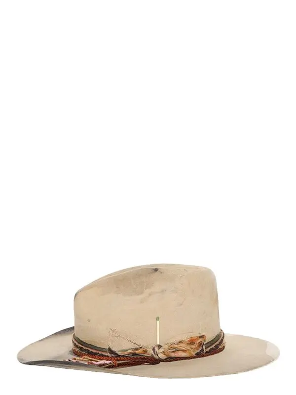 Nick Fouquet Mustang Felt Cowboy Hat - Natural