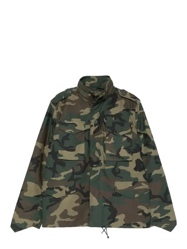 Alpha Industries Studio M-65 Camo Field Jacket - 408 Wdl Camo 65