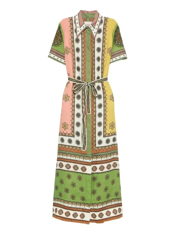 ALEMAIS Contina Shirtdress - Multicolour