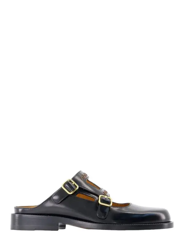 Marni Mules Sabot - Black