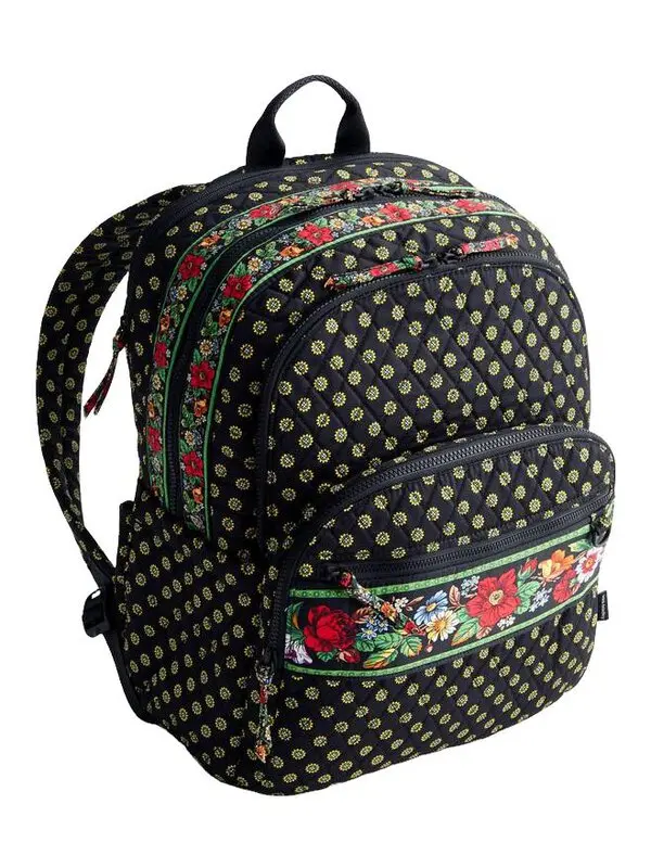 VERA BRADLEY Large Bancroft Backpack - Black
