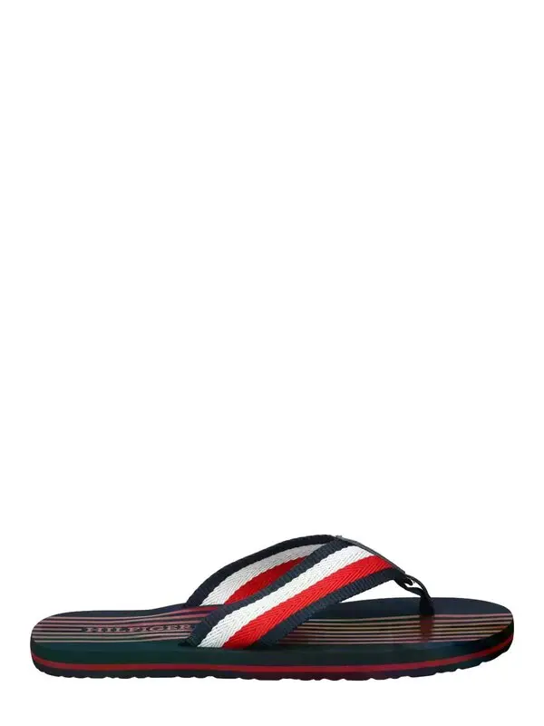 Tommy Hilfiger Signature Tape Flip-flops - Red
