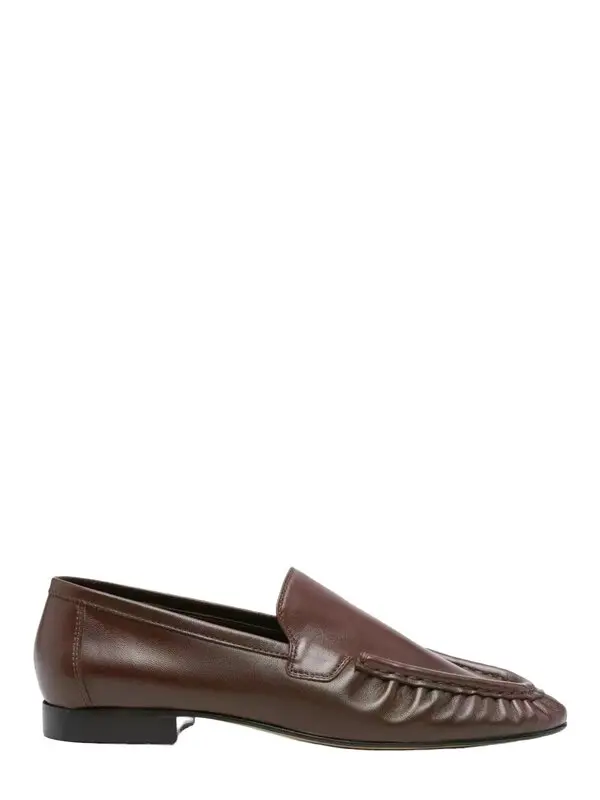 ARMARIUM Milan Nappa Leather Loafers - Brown