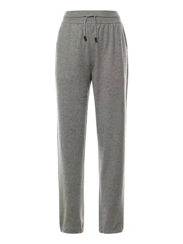 Loro Piana Cashmere Drawstring Track Pants - Grey