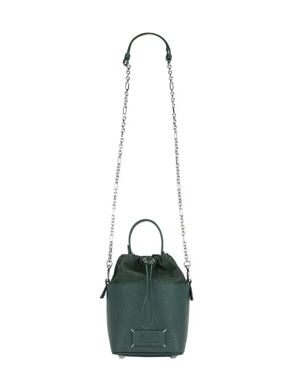 MAISON MARGIELA 5ac Bucket Bag - Bottle Green