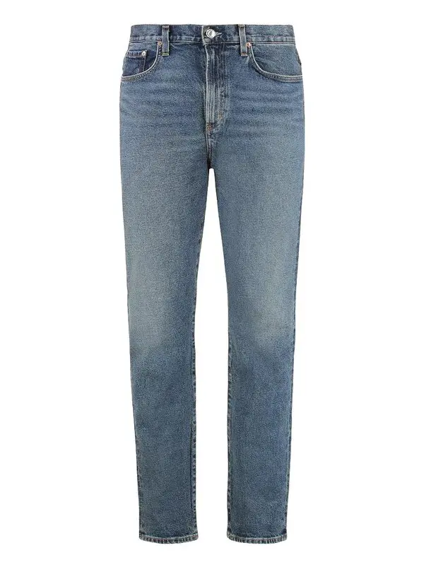 AGOLDE Curtis Straight Leg Jeans - Navy
