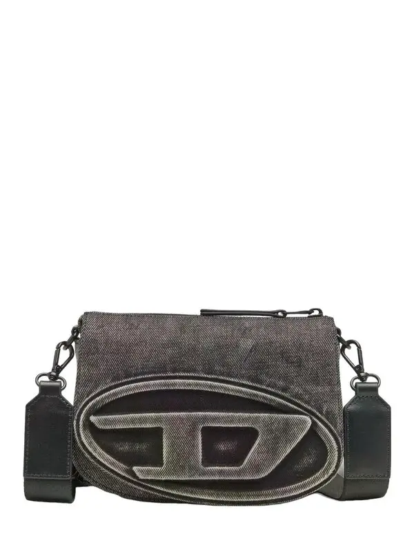 DIESEL® 1dr Camera Bag With Embossed Logo - Black