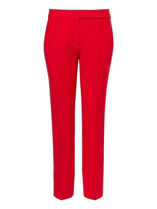 Dorothee Schumacher Cropped Slim Pants - Red