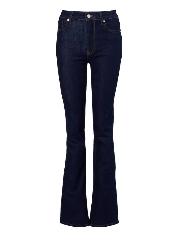 FRAME Reboot High-rise Bootcut Jeans - Blue