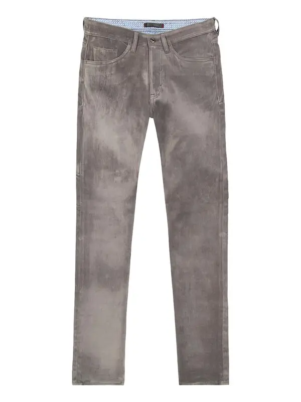 Robert Graham Celestial Straight Fit Five-pocket Pants - Charcoal