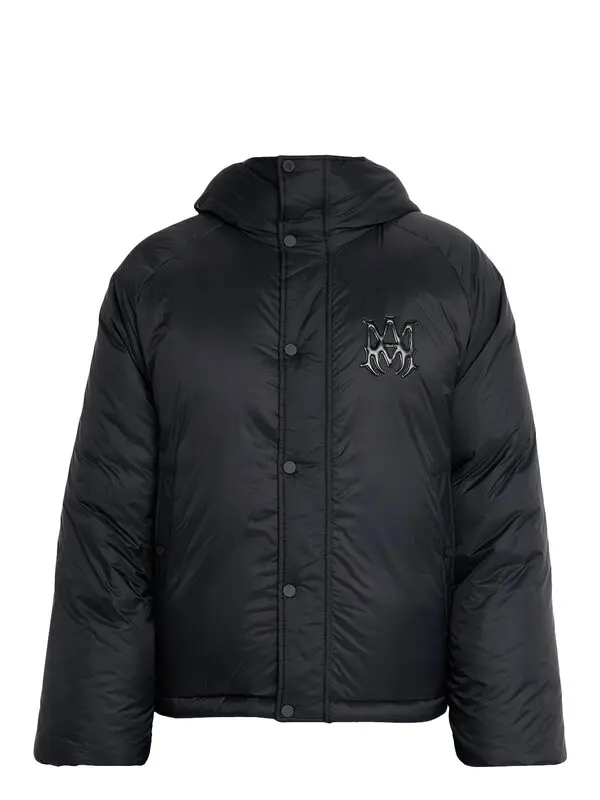 Amiri Hooded Down Puffer Jacket - Black