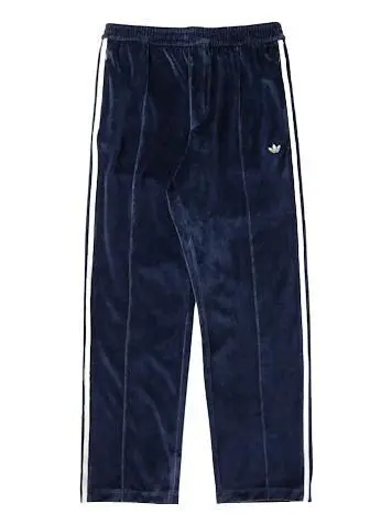 Adidas X Wales Bonner Velour Track Pant - Navy Blue
