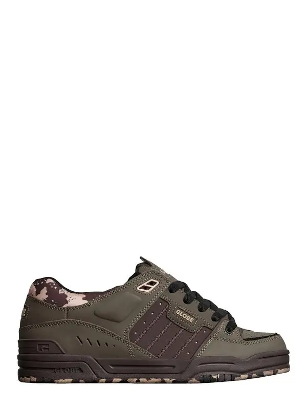GLOBE Fusion Desertin Lace Up Sneakers - Mud/camo