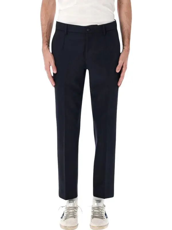 Golden Goose Milano Trousers With Double Coin Pocket - Navy Blue