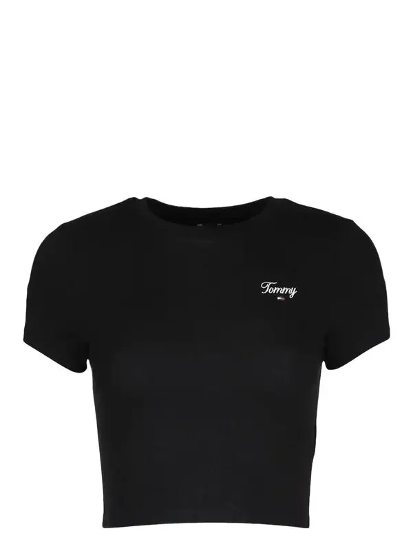 Tommy Hilfiger Logo T-shirt - Black