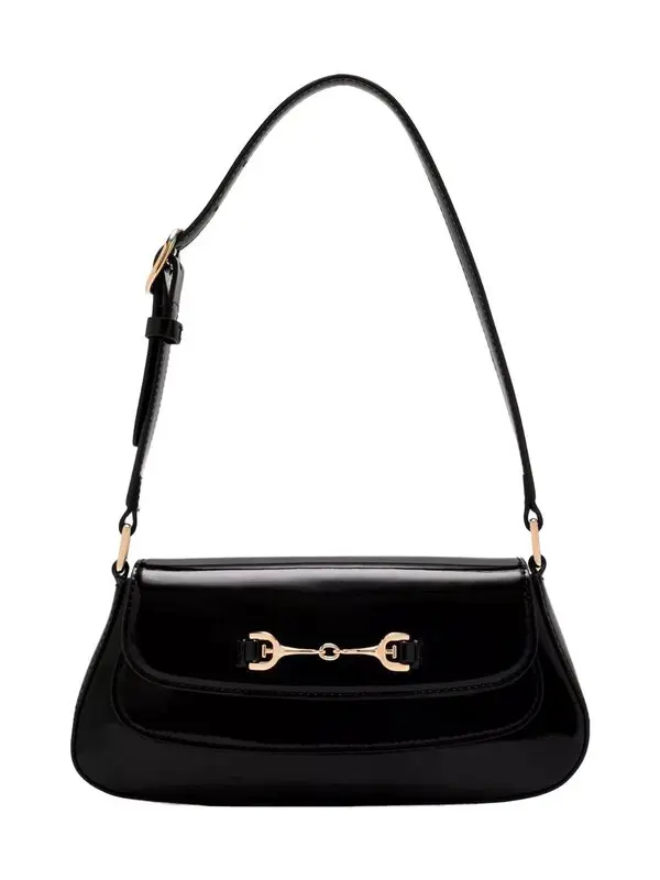 Sam Edelman Loraine Leather Shoulder Bag - Black