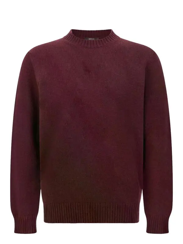 Boggi Milano Crew-neck Pullover - Red