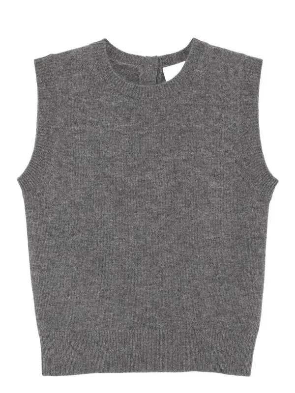 Bonpoint Cashmere Vest - Grey