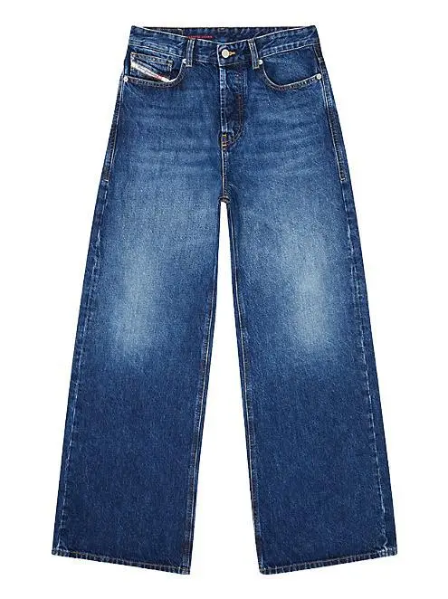 DIESEL 1996 D-sire Wide-leg Denim Jeans - 01