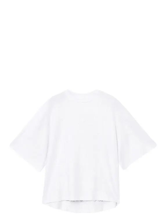 ALLSAINTS Vision Amelie Logo-print T-shirt - Optic White
