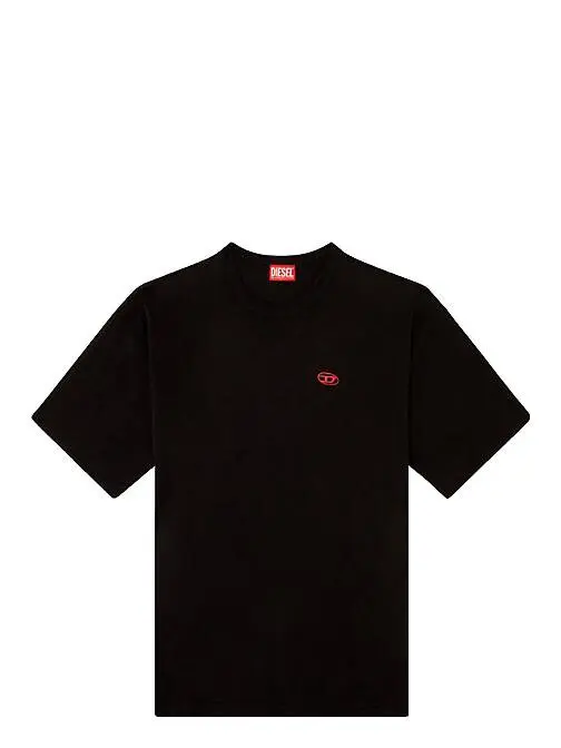 DIESEL T-boxt-t6 Logo-embroidered Cotton-jersey T-shirt - 9xx
