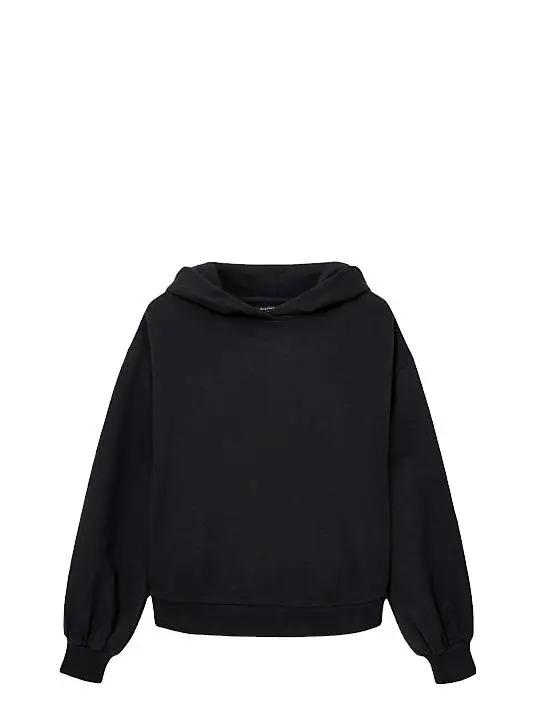 ALLSAINTS Zinc Rhian Relaxed-fit Cotton Hoody - Black