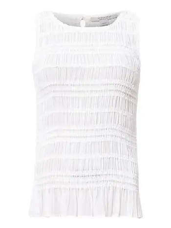 ALLSAINTS Marion Slim-fit Sleeveless Top - Oyster White