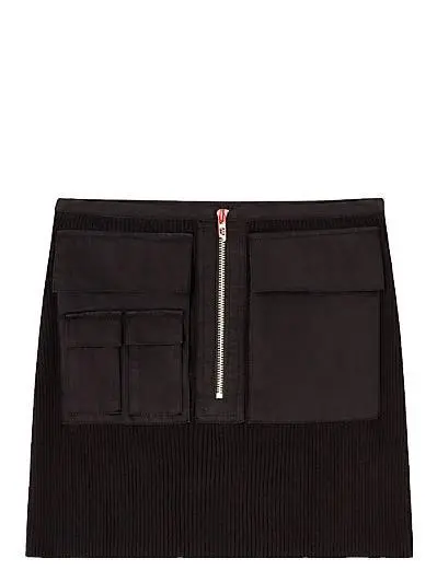 Diesel Cotton Mini Skirt With Flap-pockets - 900