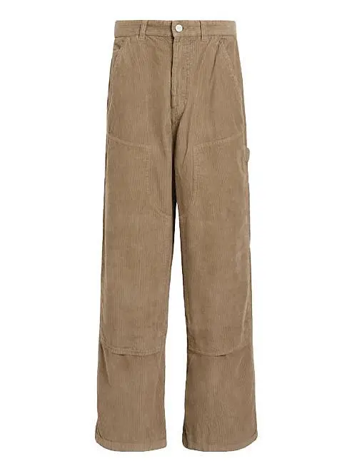 ALLSAINTS Dunstan Straight-leg Corduroy Trousers - Gull Brown