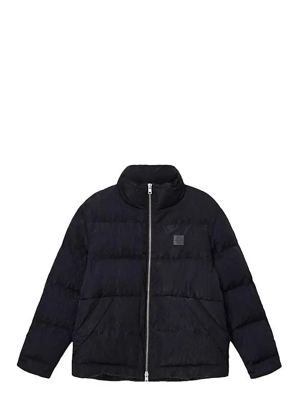 ALLSAINTS Pulse Funnel-neck Quilted Puffer Jacket - Black