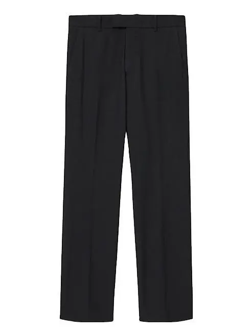 ALLSAINTS Germain Straight-leg Stretch-woven Trousers - Black