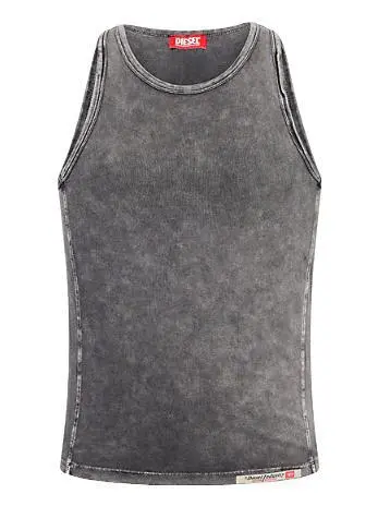 Diesel Cotton-jersey Sleeveless Vest - Multi-coloured