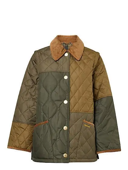 Barbour Lorrie Quilted Shell Jacket - Fern Leaf/sage