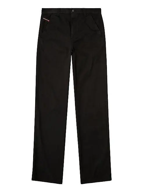 DIESEL® Straight-leg Cotton-twill Trousers - 9xx